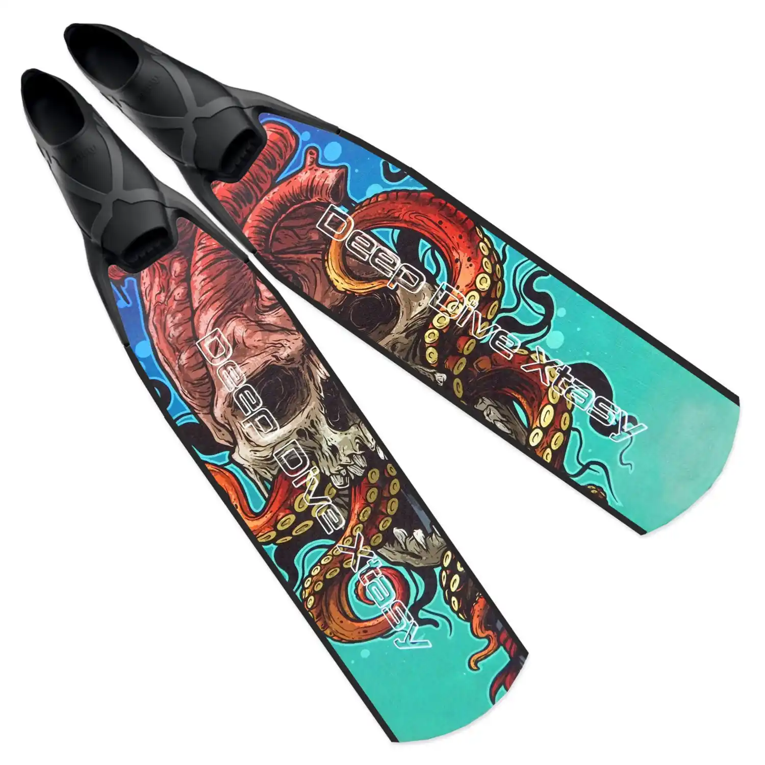 Deep Dive Xtasy Skull Power Fins - Spearfisher Shop
