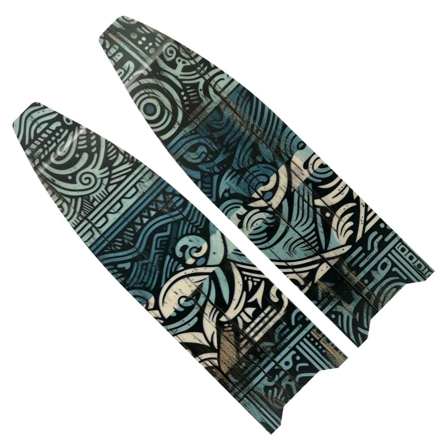 Prussian Blue Kaha Kai Blades | Aerospace Fiberglass