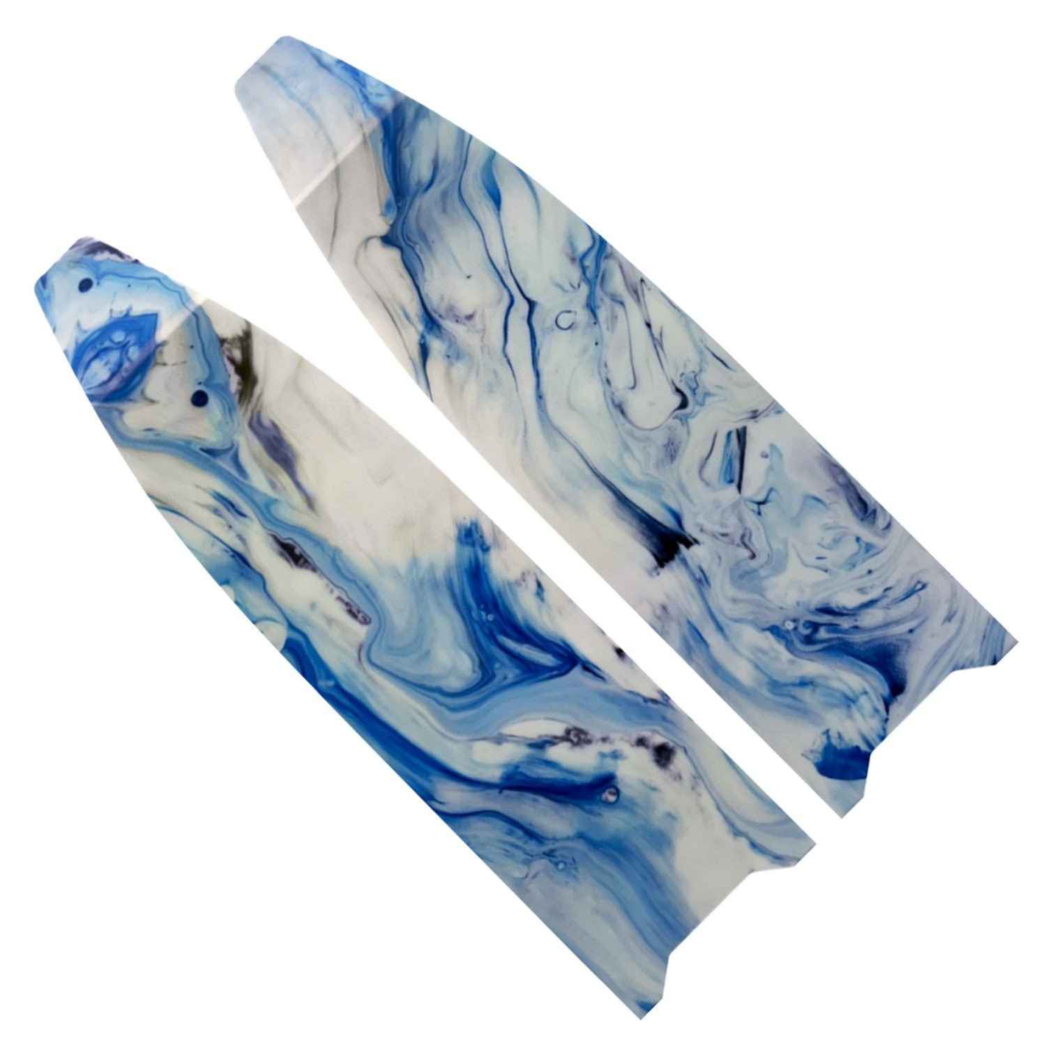 Prussian Blue Melting Ice Blades | Aerospace Fiberglass